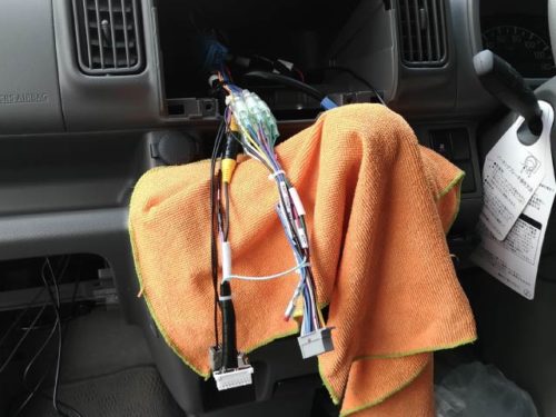 エブリィV（DA17V）にカーナビ・バックカメラ・ETCの取付！