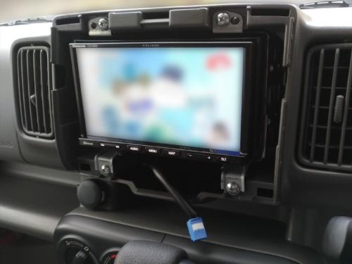 エブリィV（DA17V）にカーナビ・バックカメラ・ETCの取付！