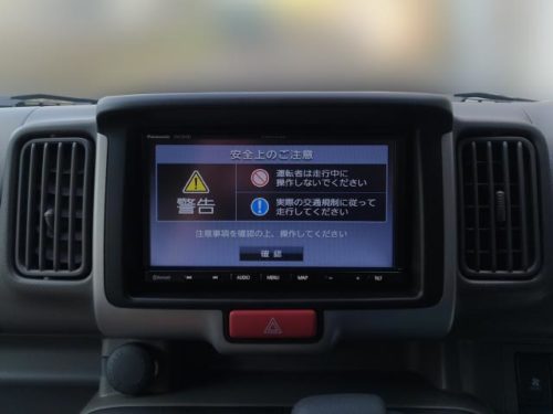 エブリィV（DA17V）にカーナビ・バックカメラ・ETCの取付！